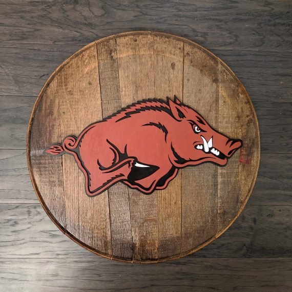 Custom Bourbon Barrel Head Signs - Made By Jay Lane