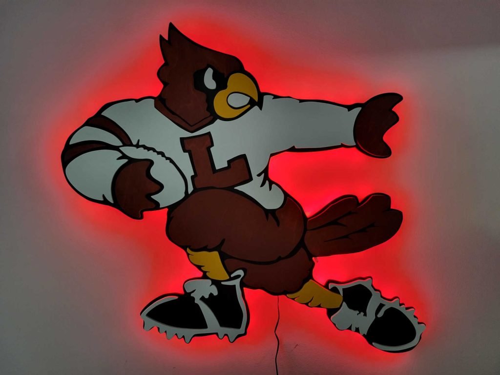 Louisville Cardinal Bird Logo