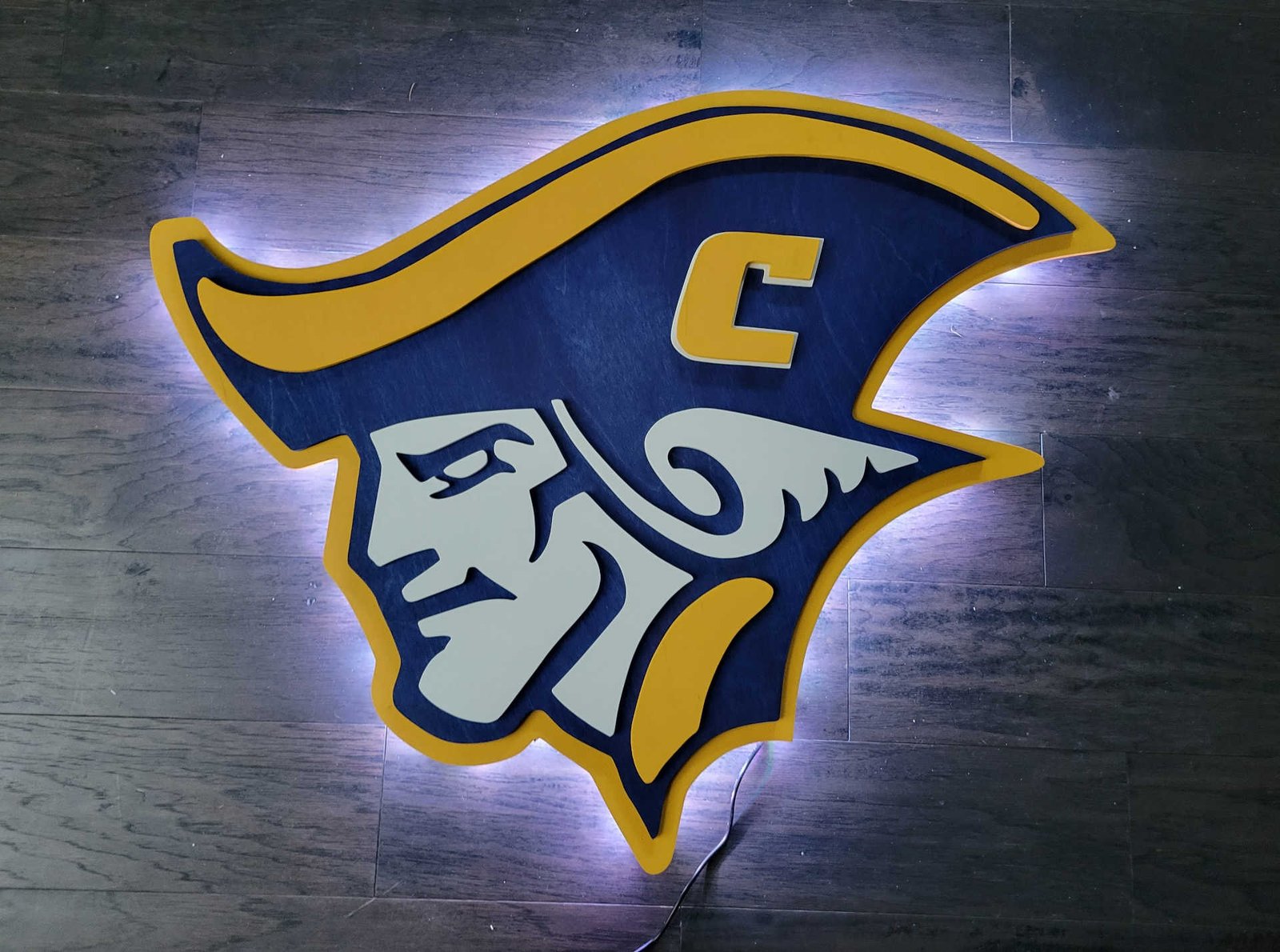 Colonia High School Logo Signs - Made By Jay Lane