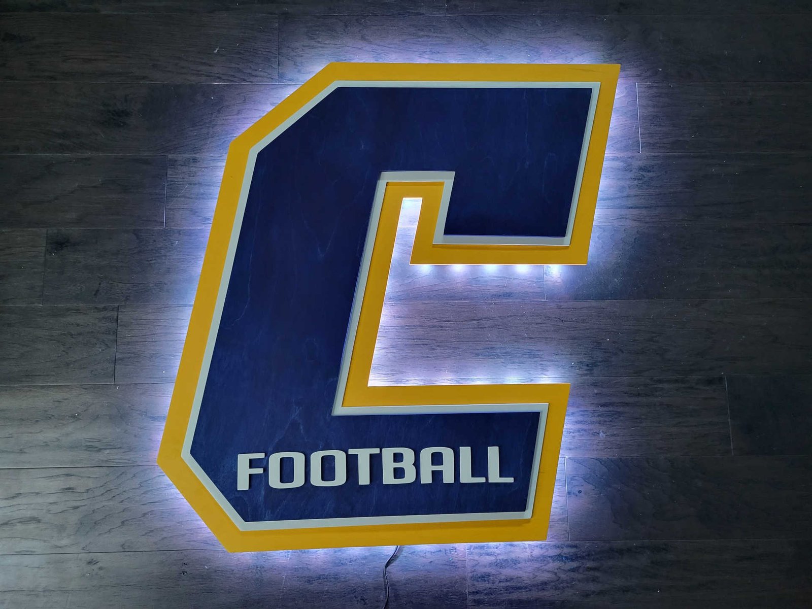 Colonia High School Logo Signs - Made By Jay Lane