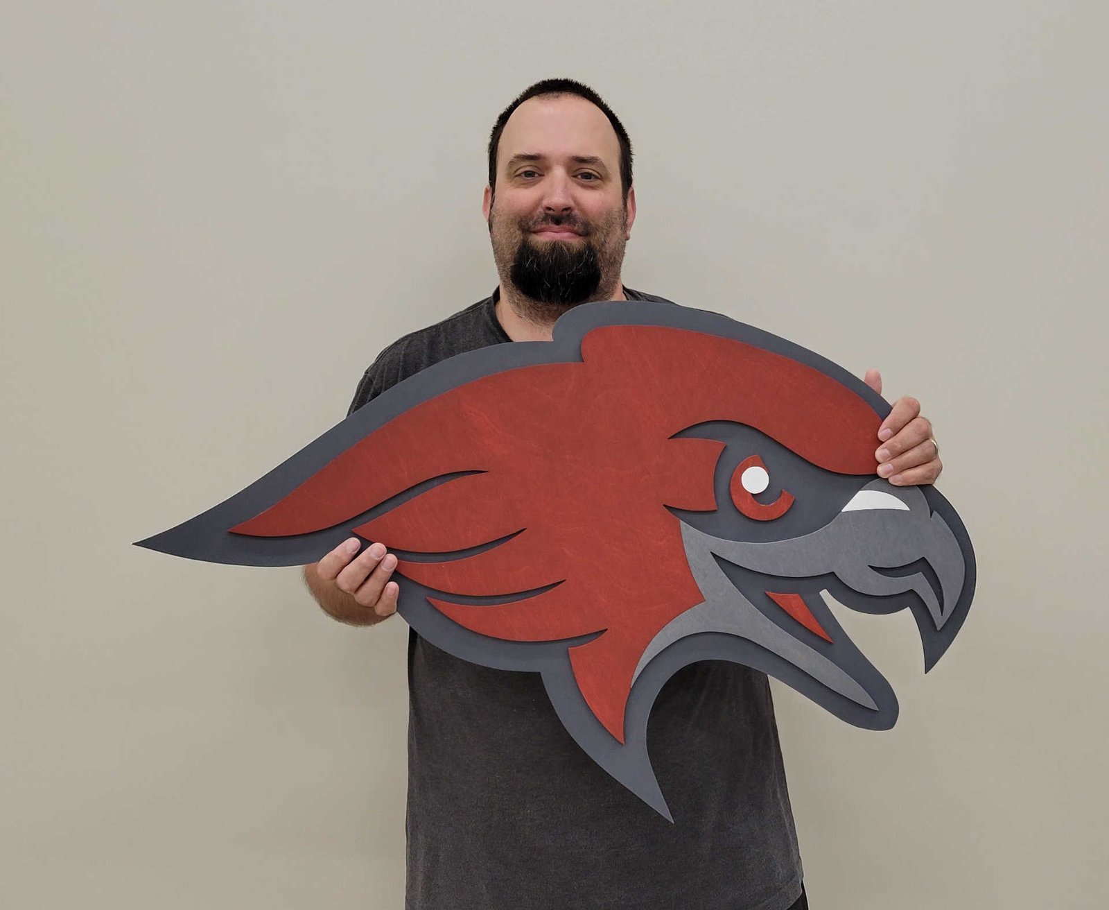 Montclair State University Logo Sign - Made By Jay Lane