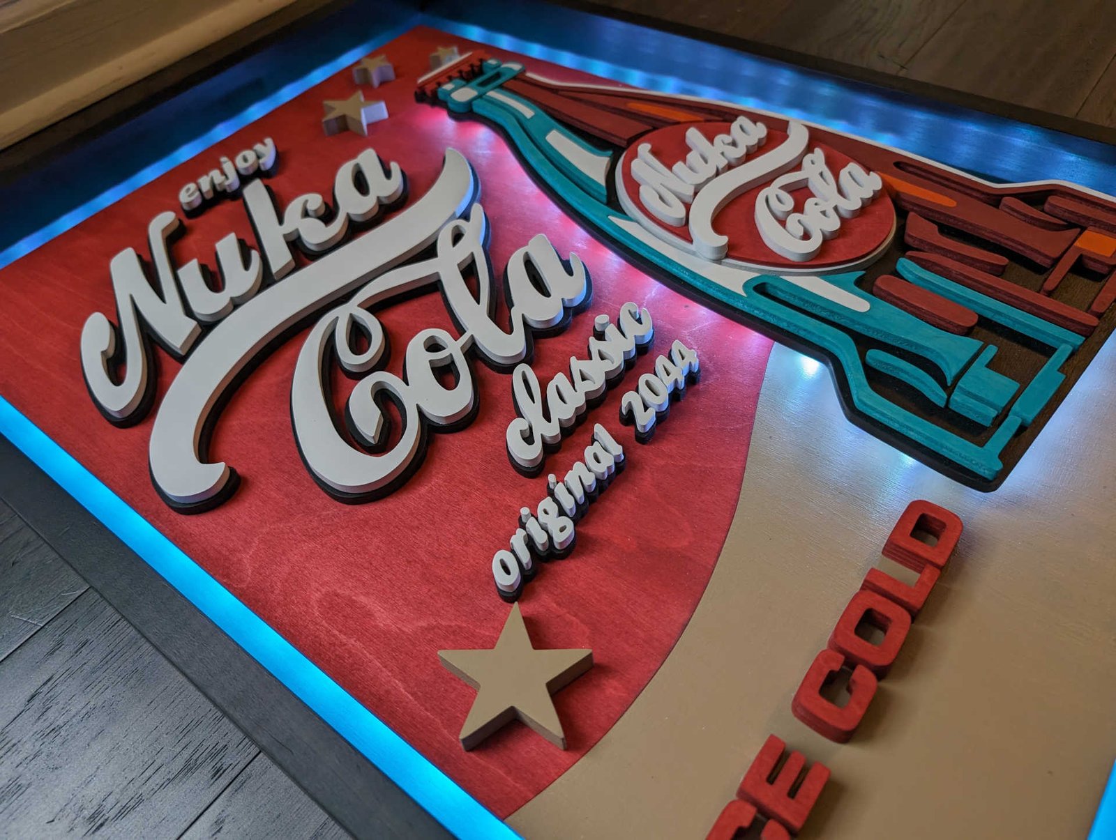 Nuka Cola Logo Sign - Made By Jay Lane