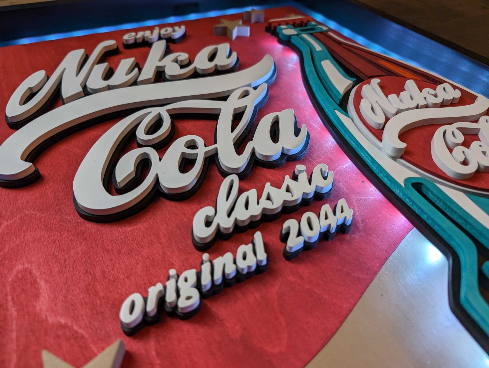 Nuka Cola Logo Sign - Made By Jay Lane