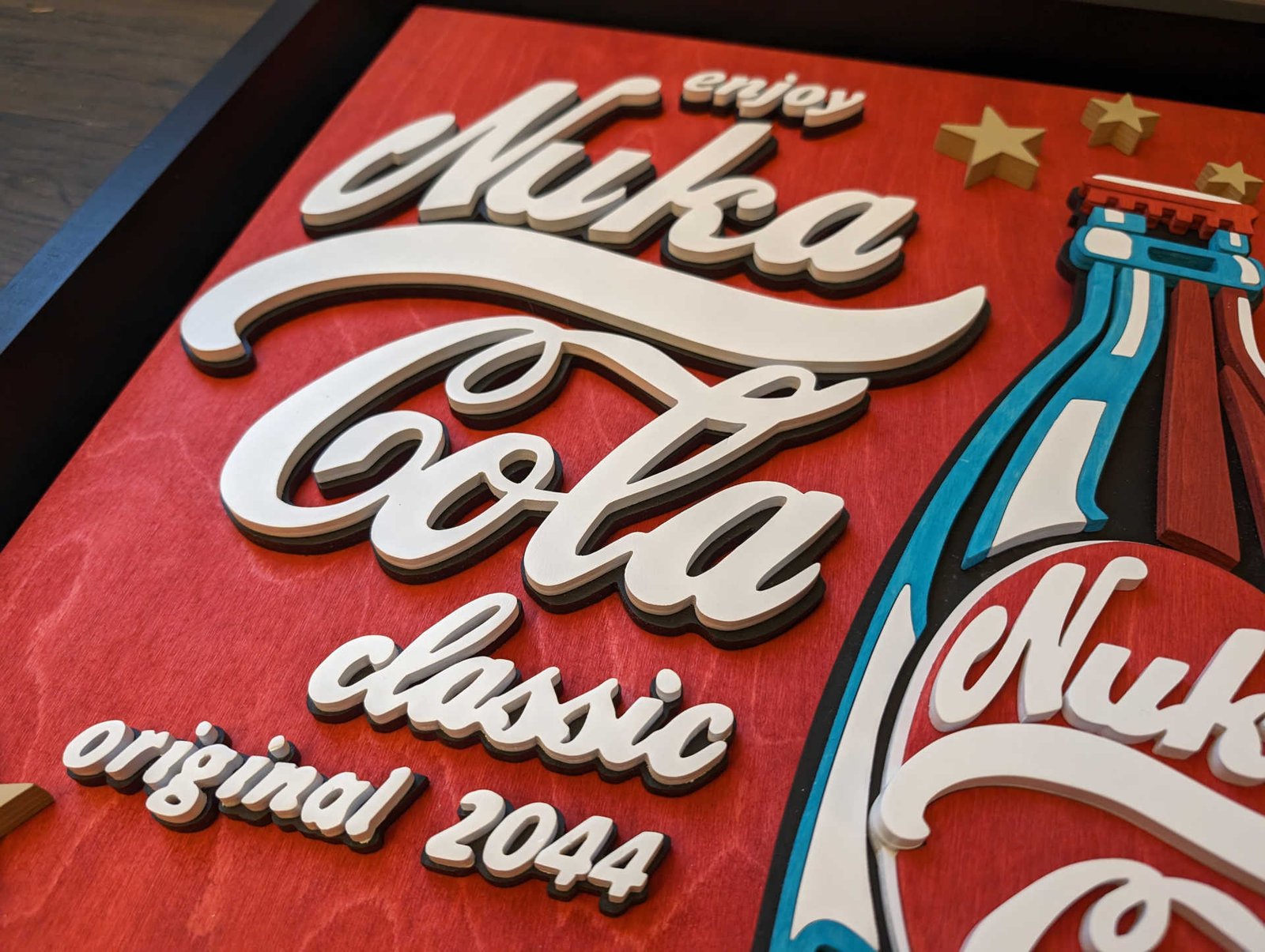 Nuka Cola Logo Sign - Made By Jay Lane